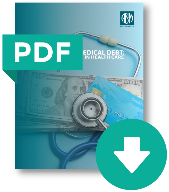 Addressing Medical Debt - ABIM Foundation